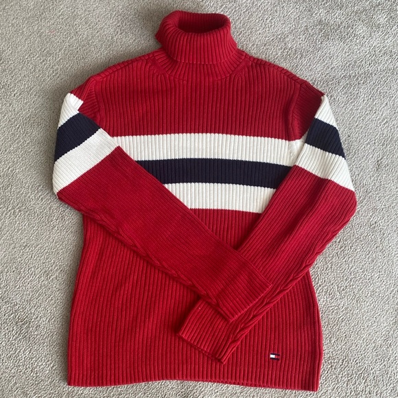 Tommy Hilfiger | Sweaters | Tommy Hilfiger Heavy Turtleneck Sweater ...